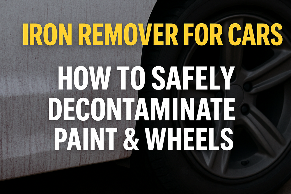 Iron Remover for Cars – How to Safely Decontaminate Paint & Wheels ...